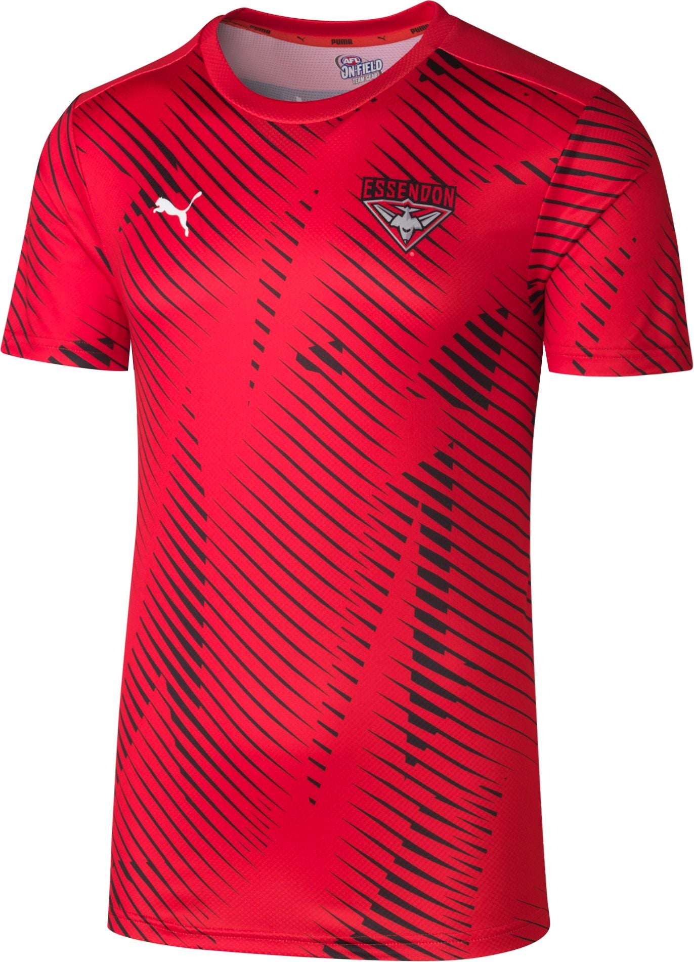 Essendon Bombers 2026 AFL Mens Red Training Shirt | 78446602 | Savvy ...