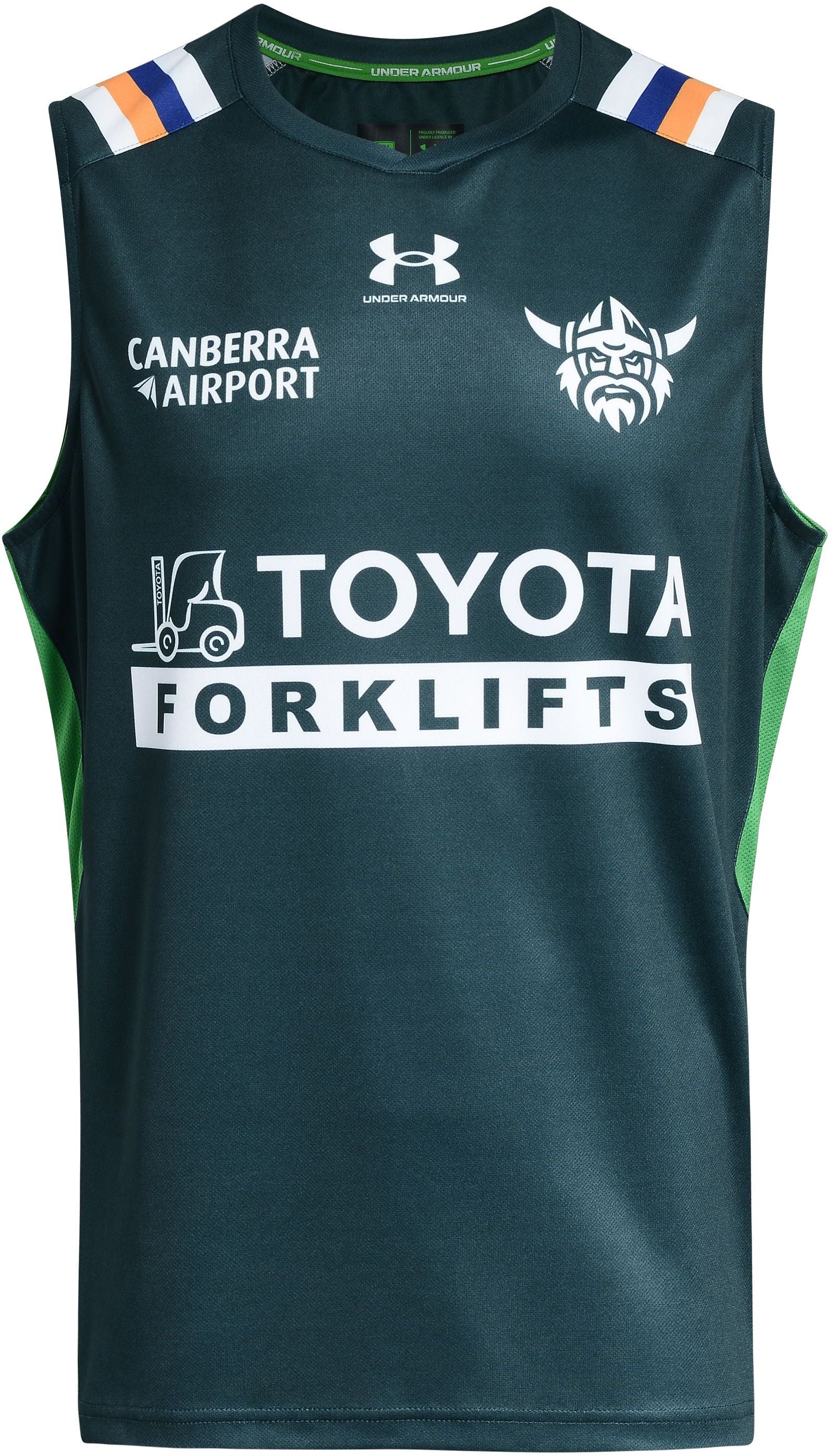 Canberra Raiders 2026 NRL Mens Daintree Training Singlet | CR26SGT01M ...