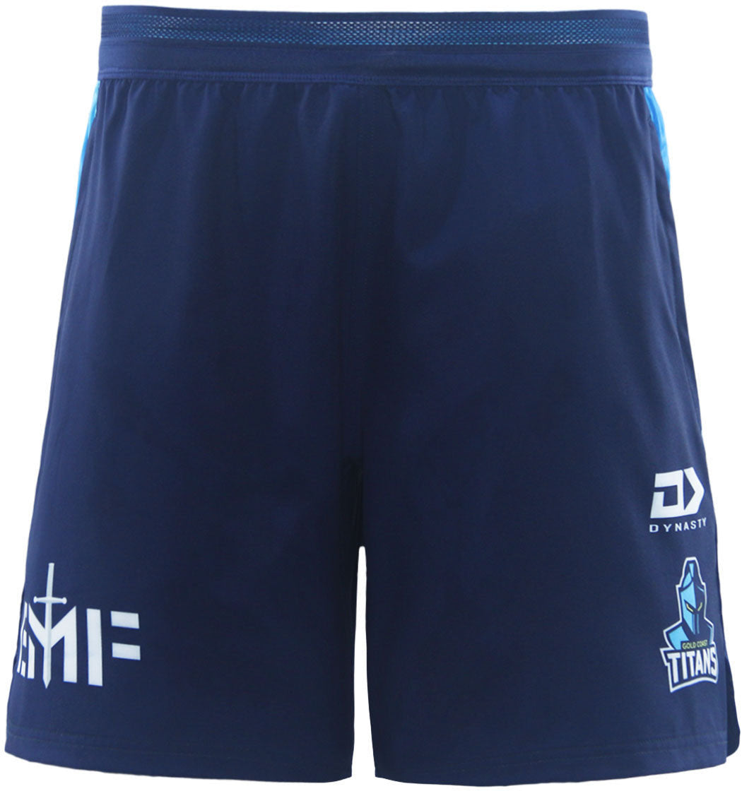 Gold Coast Titans 2026 NRL Mens Gym Training Shorts | GTSHM26510_S ...