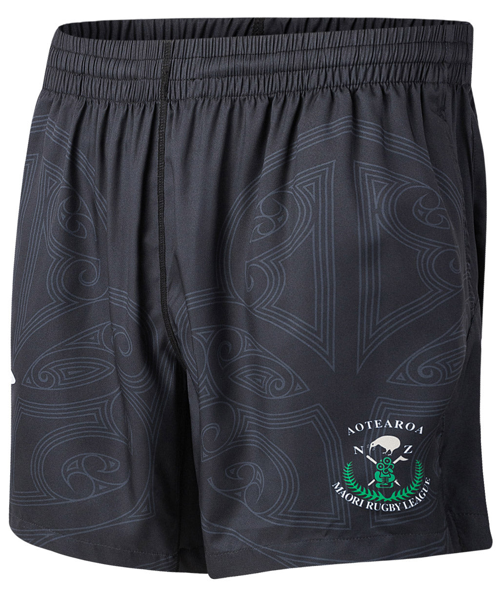 New Zealand Maori All Stars 2026 NRL Mens Gym Training Shorts | Savvy ...