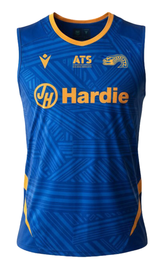Parramatta Eels 2026 NRL Mens Royal Training Singlet | 700134980001 ...